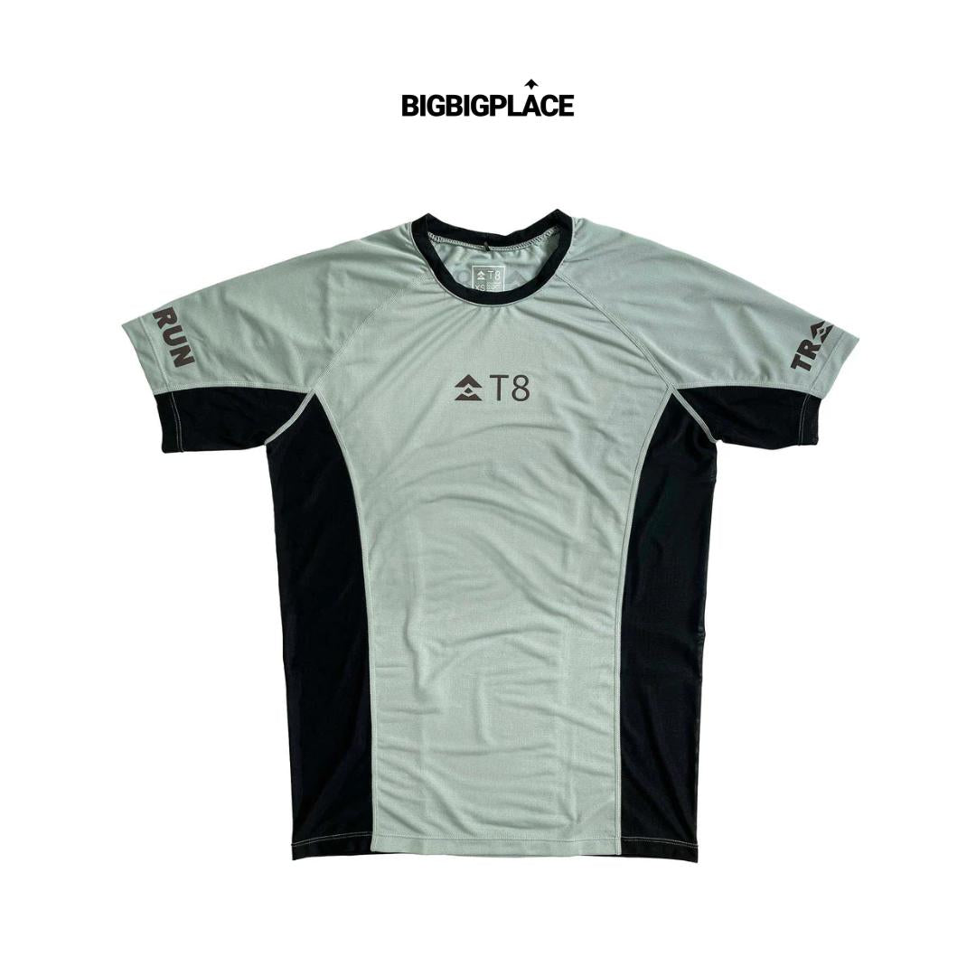 T8 Running Men's Iced Tee Shirt (Silver Blue)– Bigbigplace.com